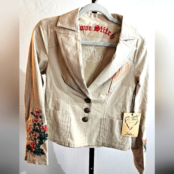 Love Stitch | Jackets & Coats | 88 Love Stitch Jacket Size Medium Jr ...